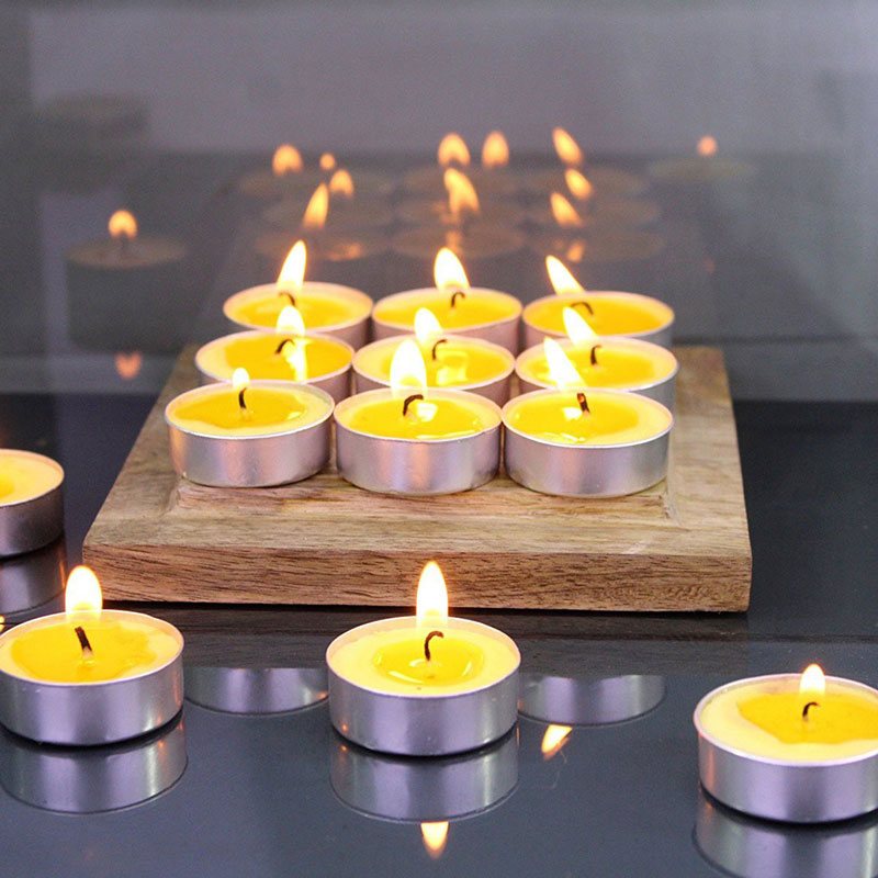 Tea Light Flammable Round Floating Candles 10 Pcs – dreamparty.pk